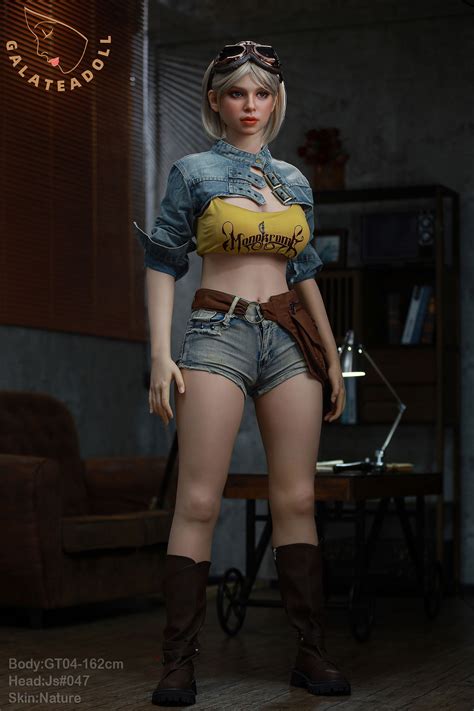 Gt046js047nature 1 162cm E Cup Realistic Silicone Sex Doll Galate