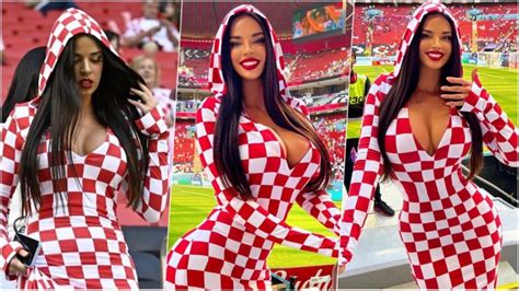 Miss Croatia Ivana Knoll In Qatar Cleavage Revealing Outfit That Got Beauty Queen In Trouble At