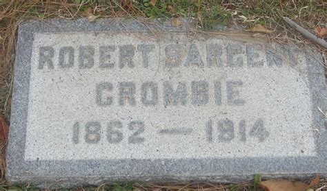 Robert Sargent Crombie 1861 1914 Find A Grave Memorial