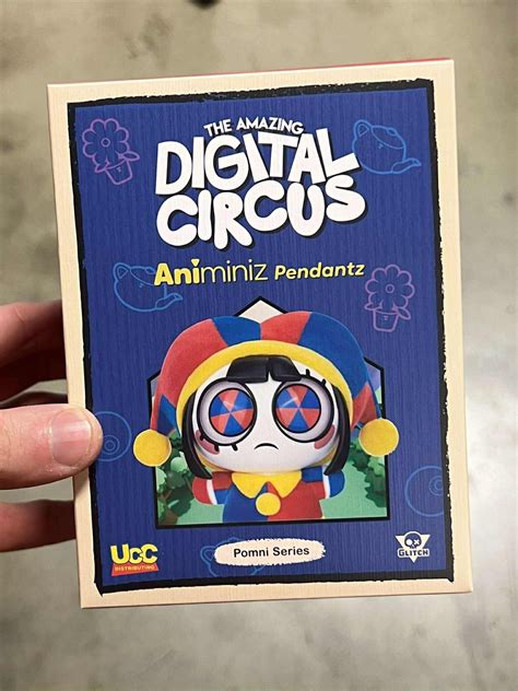Amazing Digital Circus Pomni Noir Animiniz Pendantz Blind Box Figure