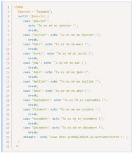 Les Structures Conditionnelles En PHP Apcpedagogie