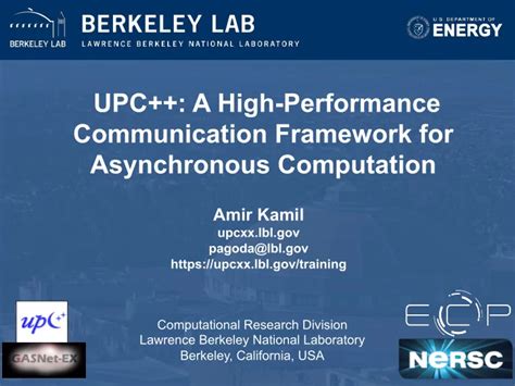Ppt Upc A High Performance Communication Framework For