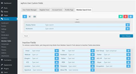 Member Search Form Wpforo Wordpress Forum Plugin
