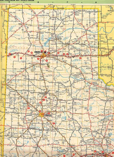 Map Texas Panhandle