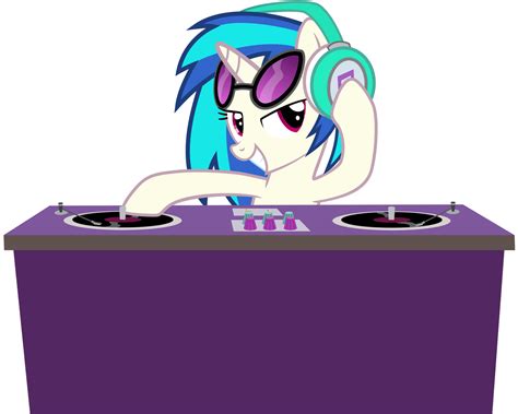 Vinyl Scratch The Dj By Nsaiuvqart On Deviantart