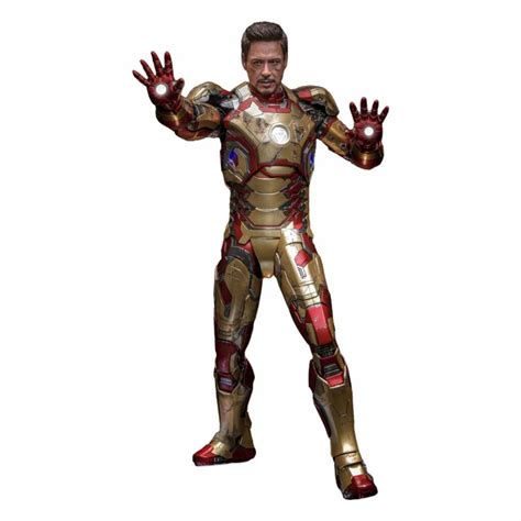Iron Man 3 Figura Movie Masterpiece Diecast 16 Iron Man Mark Xlii 20