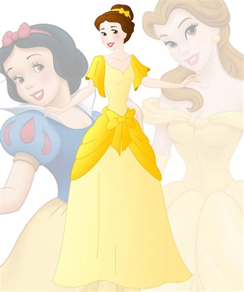 Disney Fusion Belle And Snow White Disney Disney Crossovers Disney