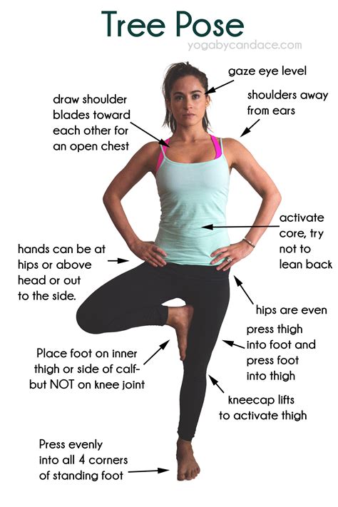 How To Do Tree Pose — Yogabycandace