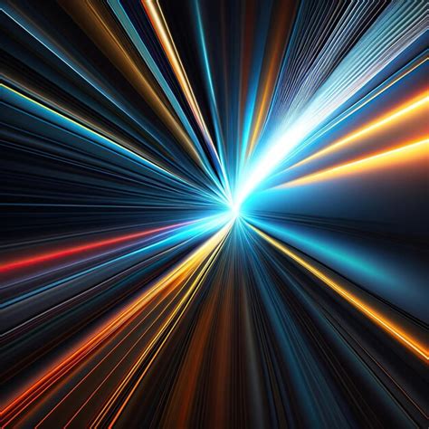 Premium Ai Image Light Rays Background
