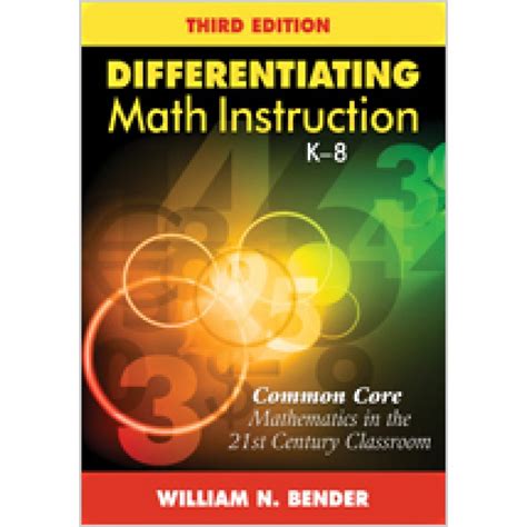 Differentiating Math Instruction K 8 Common Core Mathematics In The