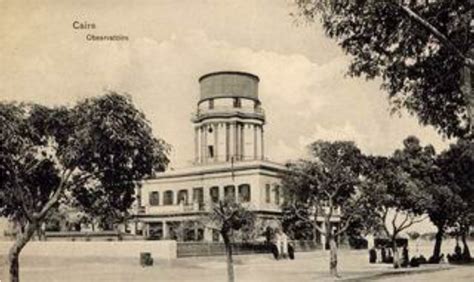 The Original Khedivial Observatory At Abbasiya On A 1906 Postcard The