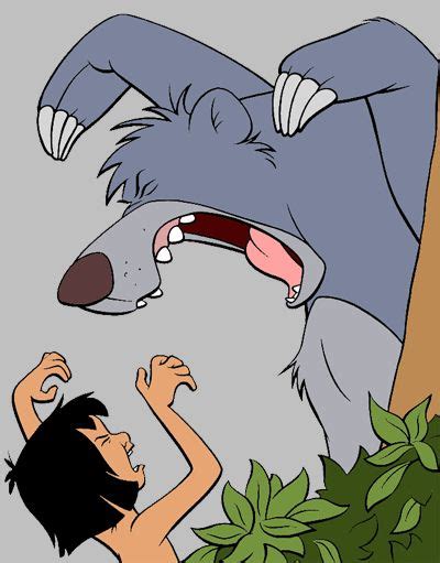 Mowgli And Baloo ~ The Jungle Book Baloo Jungle Book Jungle Book