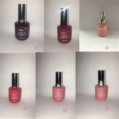 Esmalte Gel Led Uv Gel Nail Polish Amor Us Promo O R Em Mercado Livre