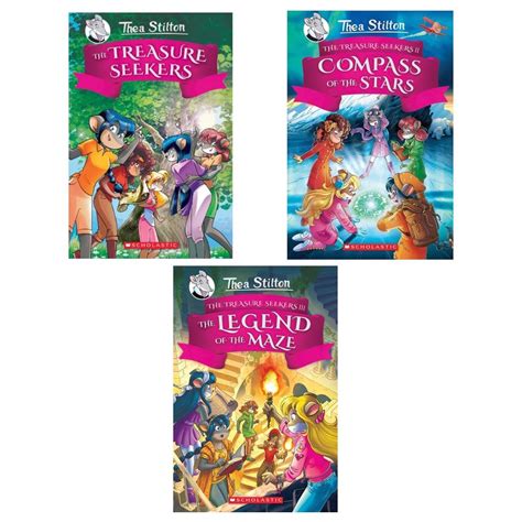 Thea Stilton And The Treasure Seekers 1 3 By Thea Stilton Hard Cover