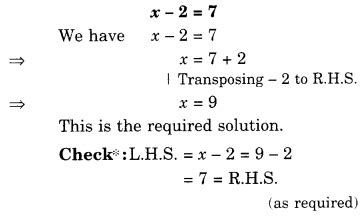 Chapter Linear Equations In One Variable