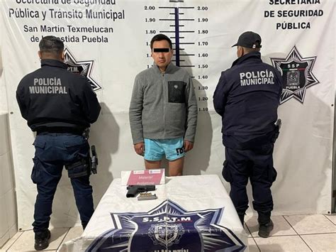 Detienen A Sujeto En Texmelucan Por Agredir A Policías