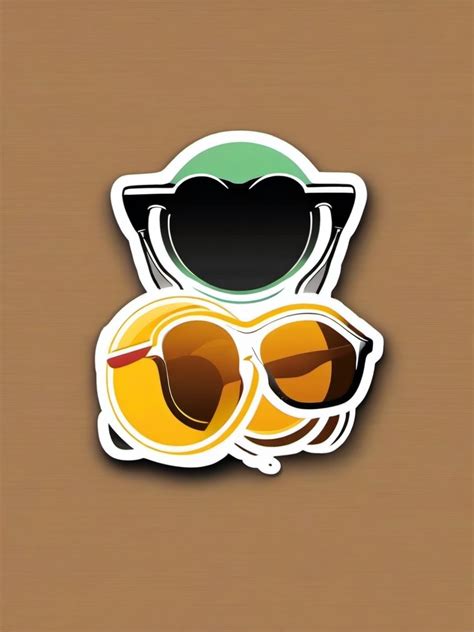 Emoji Sunglasses Sticker Cool And Laid Back Sticker