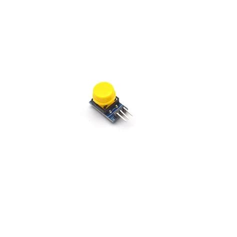 Yellow Electronic Building Blocks Big Key Button Module High Level Output DarkOct