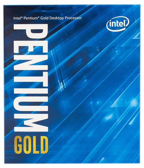 Pentium Gold G Dual Core Socket GHz CPU Processor Retail Intel CPC