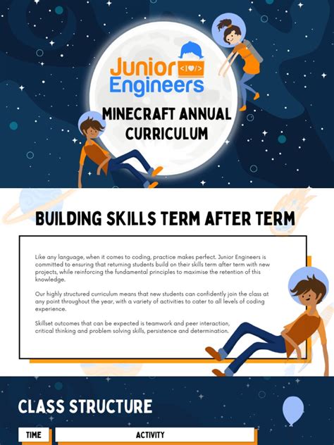 Minecraft Annual Curriculum Pdf Curriculum Control Flow