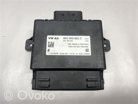 8K0959663C Audi A8 S8 D4 4H Voltage Converter Converter Module 10 00