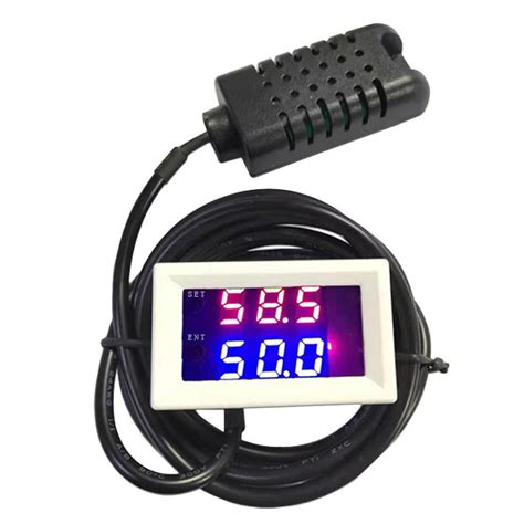 Dc 12v Módulo De Termostato Digital De Higrómetro De Temperatura De