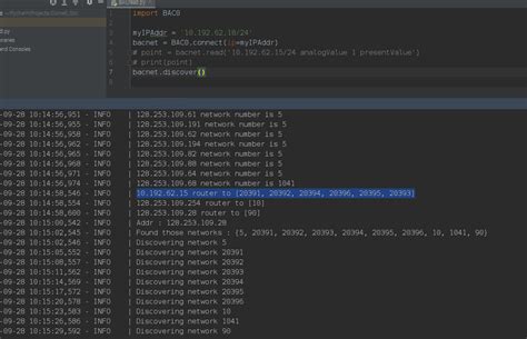 Iot How To Use Bac0 Read Value In Python Stack Overflow