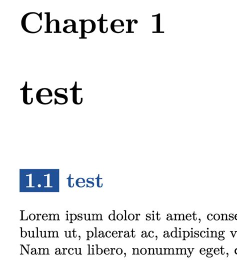 Sectioning Section Header Vertical Alignment Numbering And Text