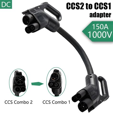 Ccs2 To Ccs1 Ev Dc Charger Combo Ccs 2 Ccs Combo 1