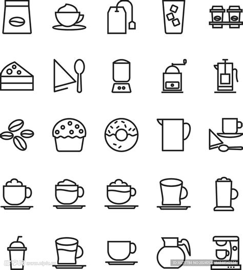 简笔画杯子设计图 广告设计 广告设计 设计图库 昵图网