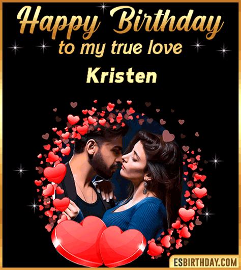 Happy Birthday Kristen  🎂 Images Animated Wishes【28 S】