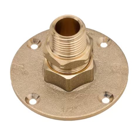 Csst Flex Brass Termination Flange 12