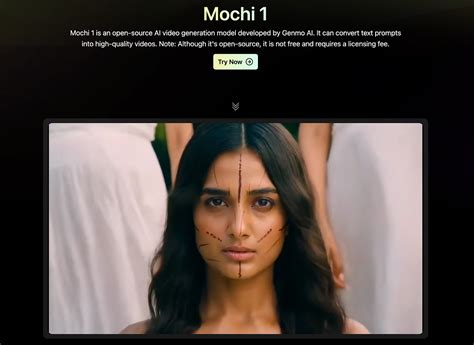 Aiunlocking Creativity With Mochi 1 Ai The Open Source Revolution In