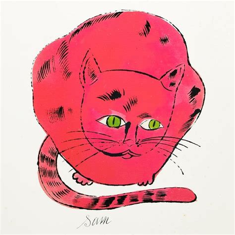 1993 The Andy Warhol Foundation Lithograph After Andy Warhol Sam