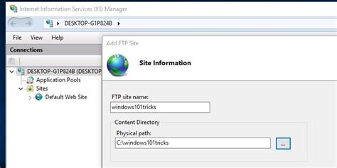 How To Configure And Setup FTP Server In Windows 10 8 1 And 7 Updated 2022