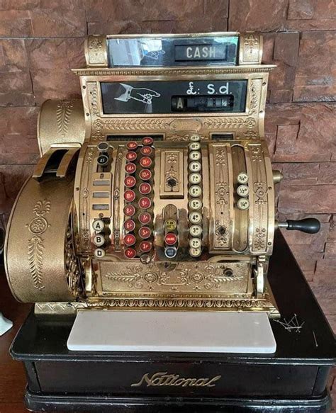 Ancienne Caisse Enregistreuse De Luxe Etsy France