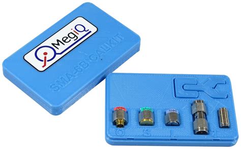 Sma Cal 6b Megiq Accesorio De Pruebas Basic Calibration Kit 2 Port Vector Network Analyzers