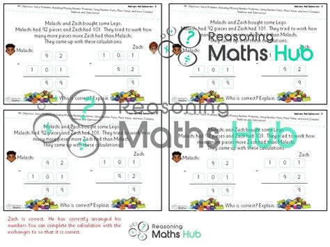 Solve Problems Using Addition And Subtraction Master The Curriculum