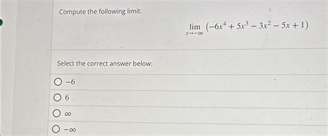 Solved Compute the following | Chegg.com