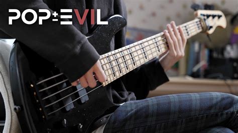 Pop Evil Breathe Again Bass Cover Youtube