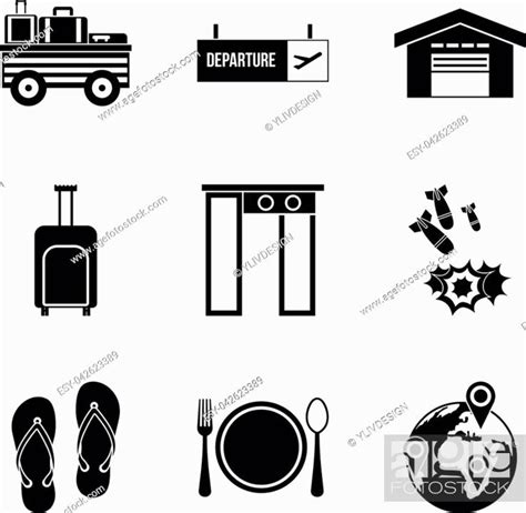 Load Capacity Icons Set Simple Set Of 9 Load Capacity Vector Icons For