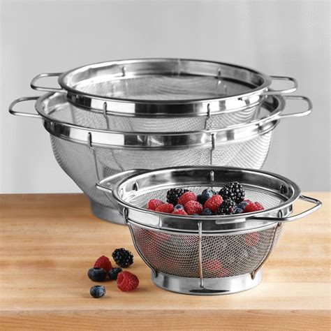 Colander Metal At Jerry Wuest Blog