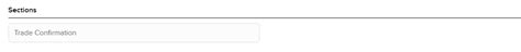 Trade Confirmation Flex Queries