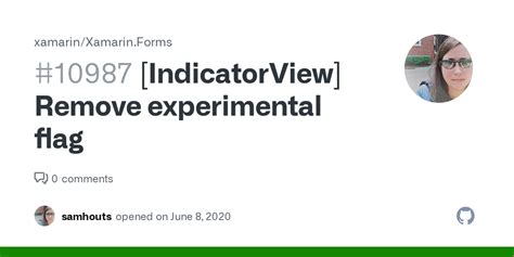 IndicatorView Remove Experimental Flag Issue Xamarin Xamarin Forms GitHub