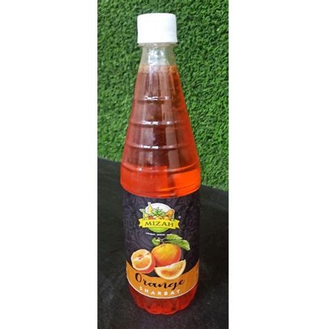 Mizah 750ml Orange Syrup Packaging Type Bottle Liquid At ₹ 160