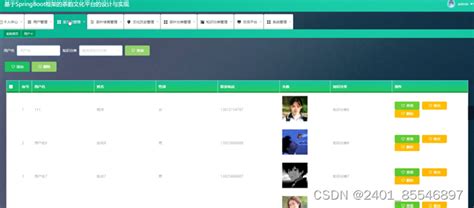 计算机毕业设计之基于springboot框架的茶韵文化平台的设计与实现基于springboot的茶文化交流平台 Csdn博客