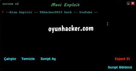 Roblox Mavi Exploit Script Hile Injector Programı Türkçe