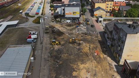 Trwa Przebudowa Układu Komunikacyjnego U Zbiegu Ulic Towarowej I 1 Maja