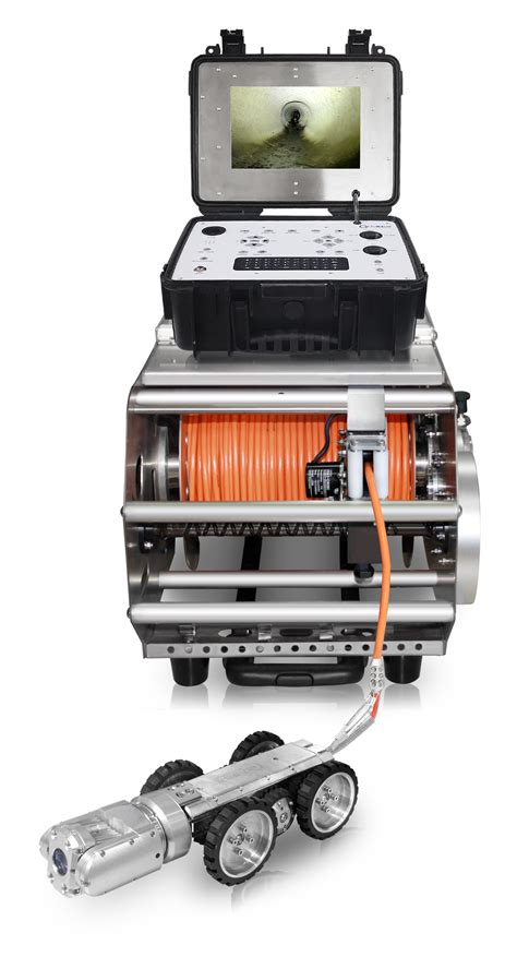 Underground Pipeline Video Inspection Camera With 360 Degree Rotating