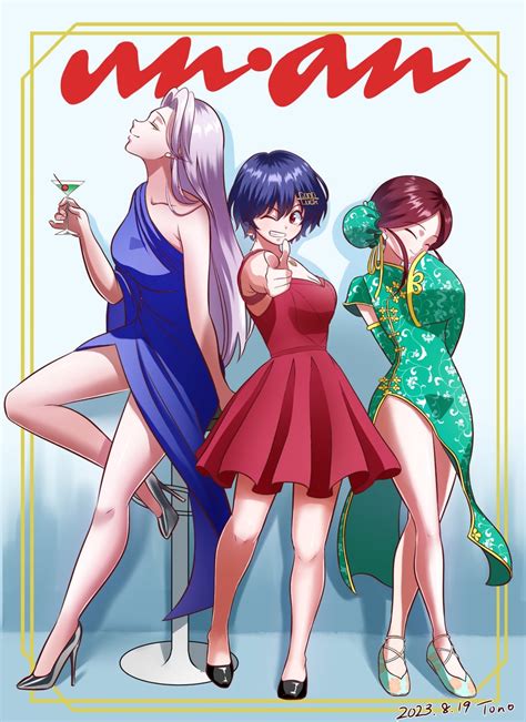 Izumo Fuuko Mui And Juiz Undead Unluck Drawn By Tono0185 Danbooru